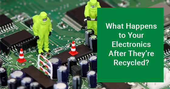 Qu'arrive-t-il à l'électronique après le recyclage | eCycle Solutions